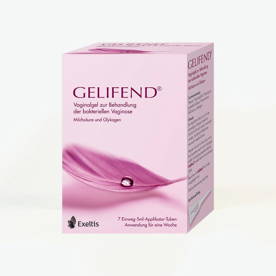 GELIFEND® - Vaginalgel zur Behandlung der bakteriellen Vaginose von Exeltis